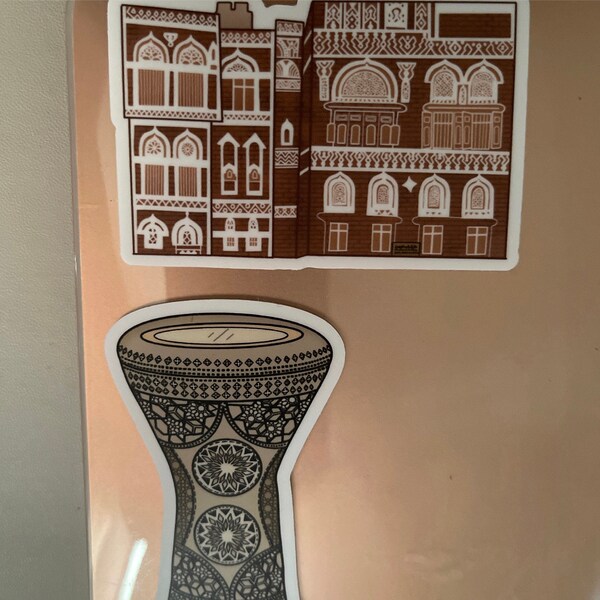 Tabla Vinyl Sticker: Arabic Music Instrument Decal - Waterproof - Etsy