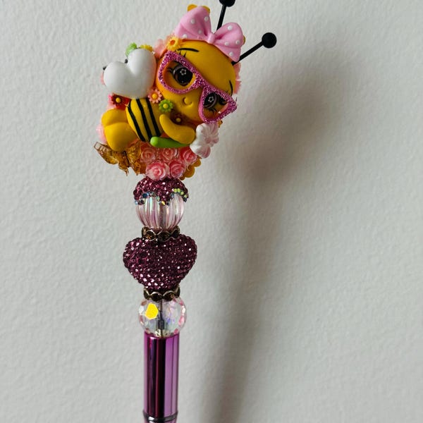Beaded Pens With Care Bears Toppers - Etsy