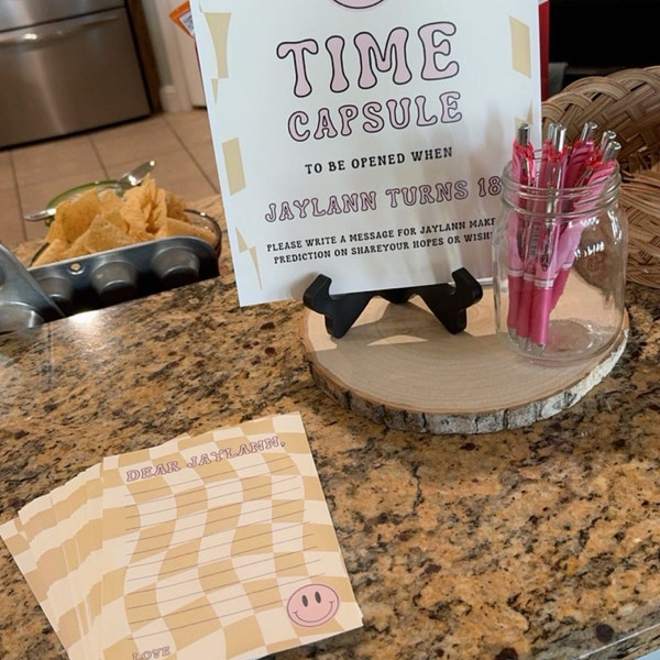 Two Cool Invitation for Girl Happy Face Invite Checkered Invitation ...