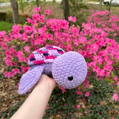 Crochet Turtle Pattern 2 Sizes regular and Jumbo PDF Download Beginner ...