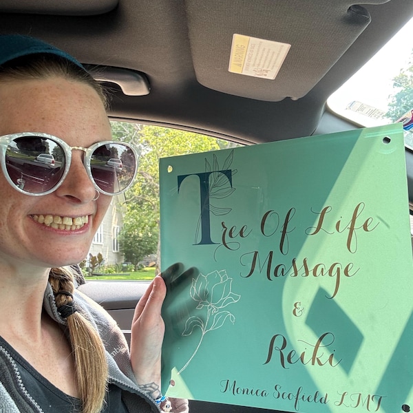 Custom Square Acrylic Business Logo Sign || Custom Logo Sign for ...