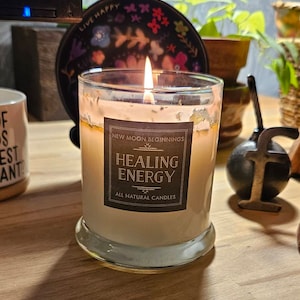 Healing Energy Candle Negative Energy Cleansing Soy Aromatherapy Candle ...