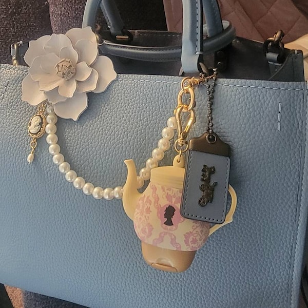 Easter Egg Purse Charm Rhinestone Handbag Jewelry Purse Dangle Backpack ...