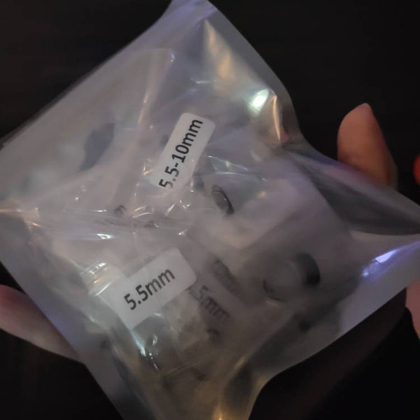 Light Skin Tone Silicone Double Flare Tunnel Silicone Ear Gauges for ...