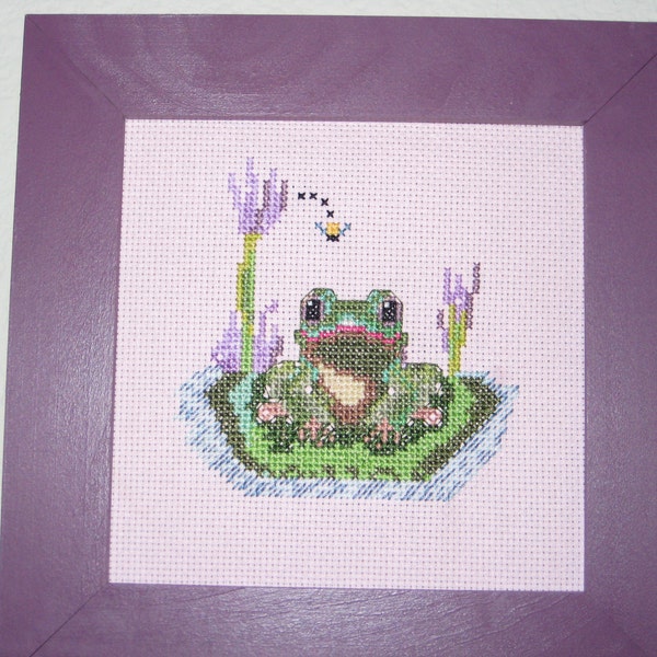 Red-eyed Tree Frog Cross Stitch PDF - Red-eyed Tree Frog Embroidery ...