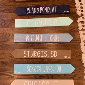 Directional Signs Destination Signs Arrow Sign Yard Destination Signs ...