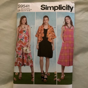 Misses' Wrap Dresses Butterick Sewing Pattern B6554 - Etsy