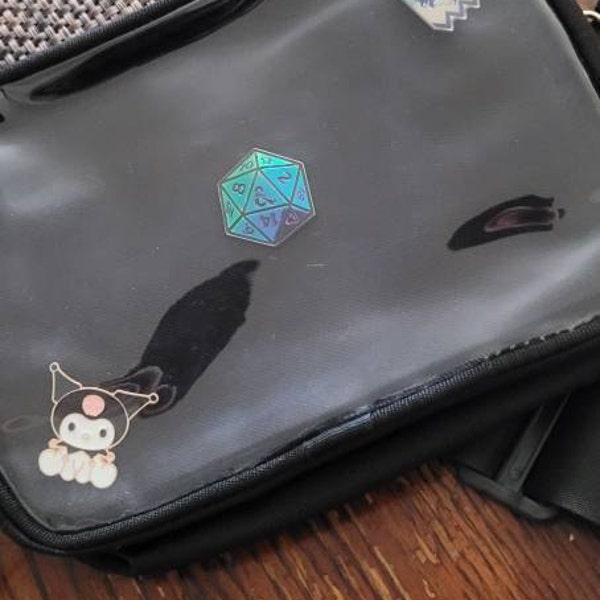 Pin Belt Bag - Ita Bag, Pin Display Bag, Clear Pocket Display Bag, Pin ...