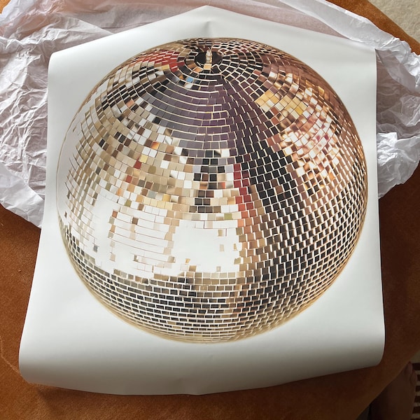 Disco Ball Print, Set of 3, Y2K Room Decor, Disco Ball Decor, Funky ...