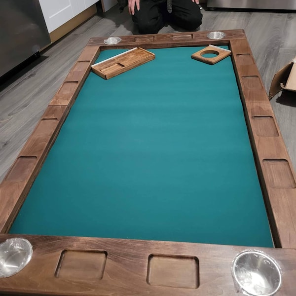 Board Game Table Topper With Added Shelves - Etsy