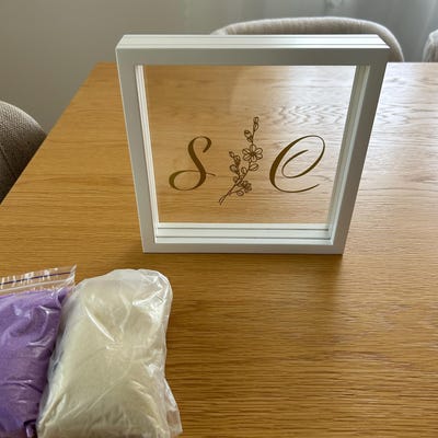 Wedding Sand Ceremony Photo Frame With Sand Unity Sand Ceremony With ...