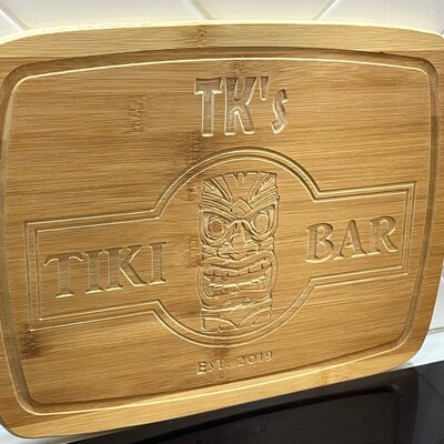 Tiki Bar Svg, Tiki Bar Sign Cnc File, Cnc Tiki Sign File, Mancave Tiki ...