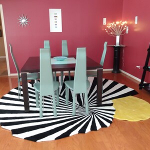 Handmade Tufted Premium Odd Shape Area Rug for Living Room, Bedroom ...