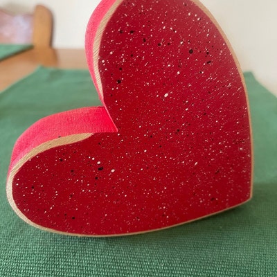 Free Standing HEARTS SET of 3 for Valentines Day and Home Decor - Etsy