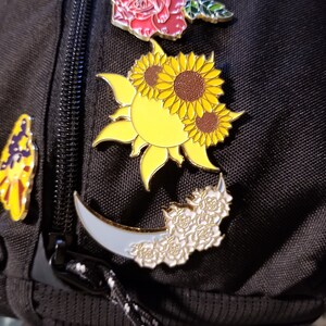 Mini Sun Pin - Etsy