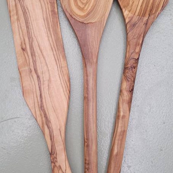 Olive Wood Tasting Spoon - Etsy