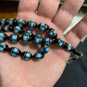 Carved Imam Camel Bone 33 Islamic Prayer Beads Misbaha Kombolo | Etsy