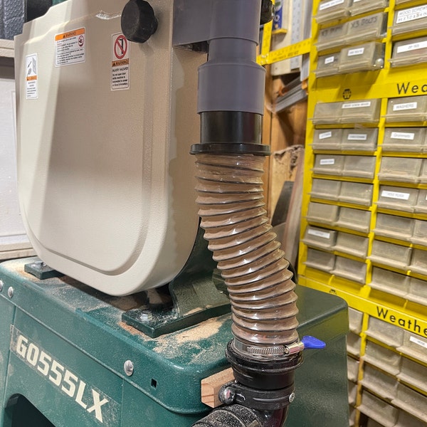 14" Bandsaw Dust Port (optimized for Shop Vac Use) Fits Powermatic, Jet ...