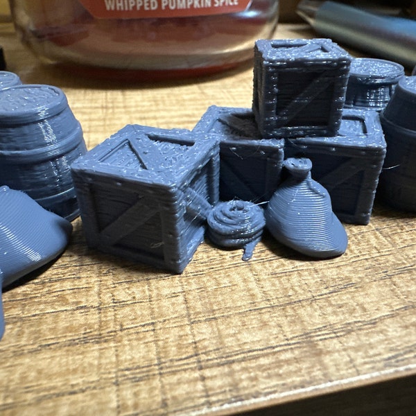 Cargo Piles Dnd Miniature Terrain, Dungeons and Dragons, D&D, Wargaming ...