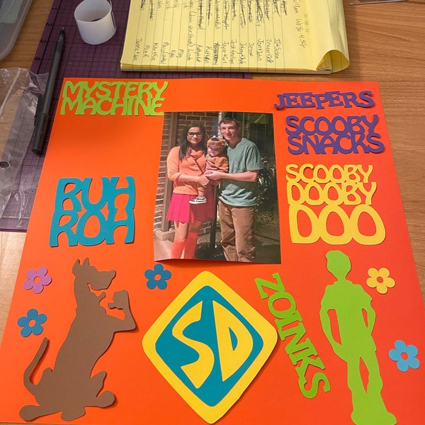 FRIENDS Scrapbook Kit. Friends TV Show Scrapbook Kit, Scrapbook Paper ...