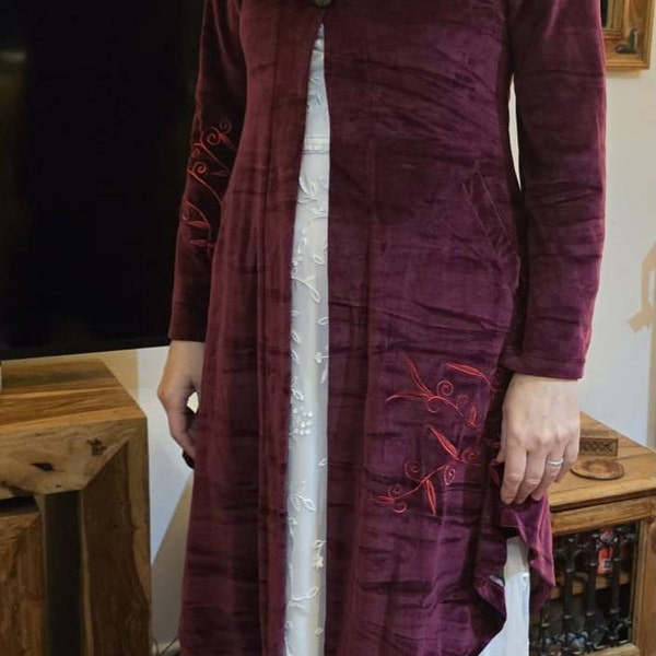 Mens Wizard Poncho in Brown - Etsy