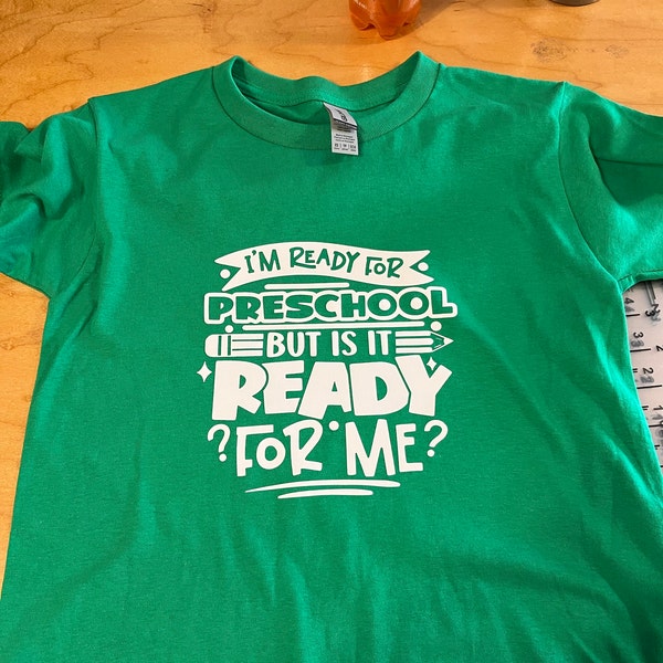 I'm Ready for Preschool but is It Ready for Me Svg| Back to School Png ...