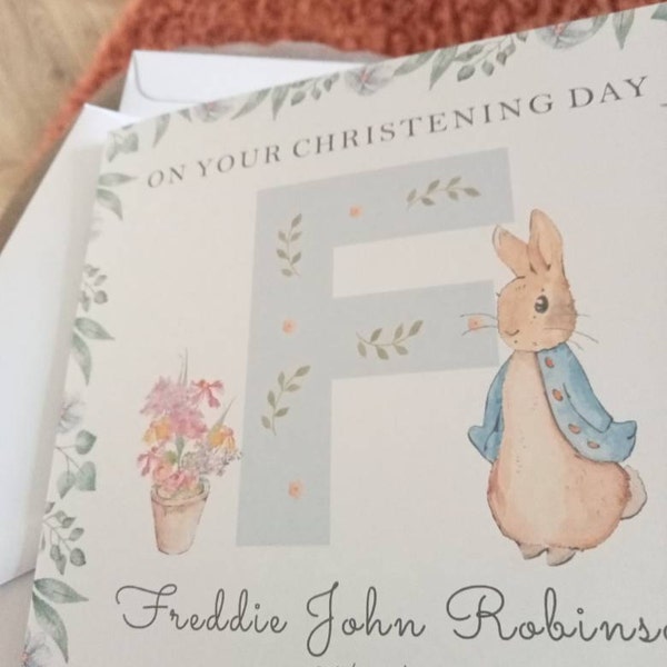 Bespoke Christening Invitations, R1 Baptism Invitation Including Photos ... Bespoke Christening Invitations, R1 Baptism Invitation Including Photos ...