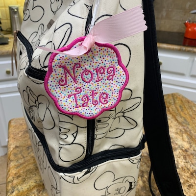 Backpack Name Tag Bag Tags Luggage Tag Fabric Name Tag Fabric ...