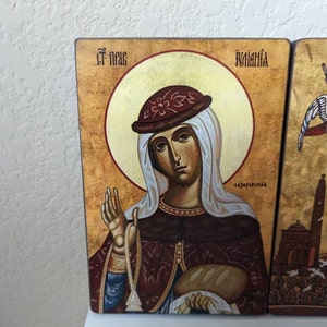 Set of 12 Coptic Icons of Christ's Twelve Disciples - Etsy