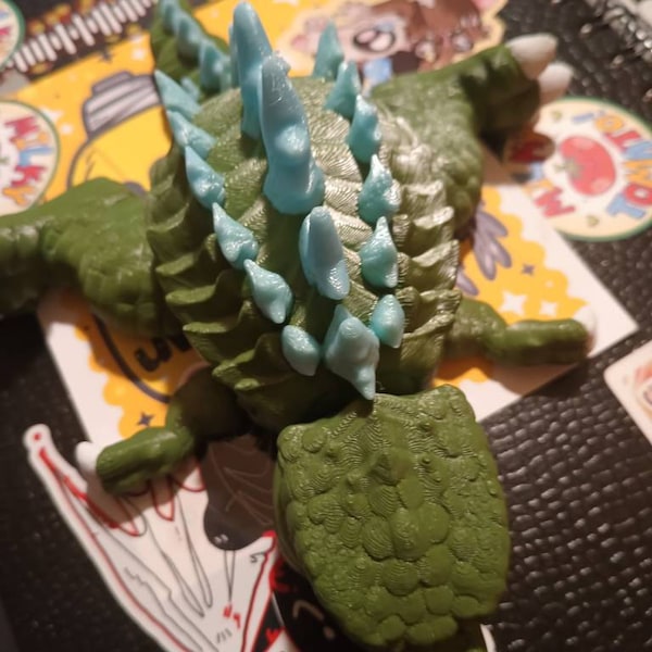 Flexi Godzilla - 3D Printed - Etsy
