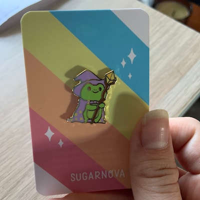 Yer a Wizard Froggy Enamel Pin / Halloween, Frog, Dnd, Dungeons and ...