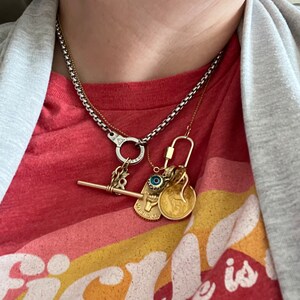 Vintage Crescent Moon and Star Locket, Gold Filled Celestial Locket ...