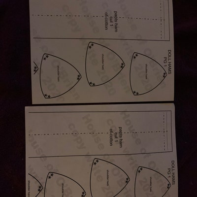 Doll Pressing Ham Pattern - Etsy