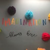 Imagination Blooms Here Decal | Classroom Decor | Children Bedroom or ...