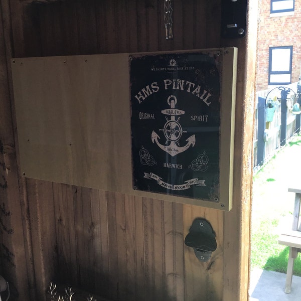 Personalised Nautical Metal Sign - Etsy