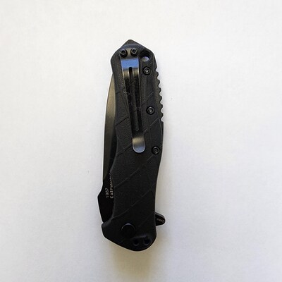 Matte Black Titanium Deep Carry Pocket Clip for Microtech LUDT 135-1 ...