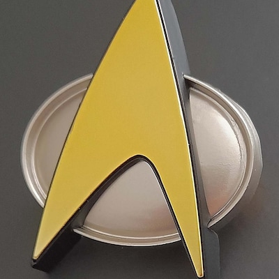 Star Trek Discovery Mirror Universe Science SILVER Badge - Etsy