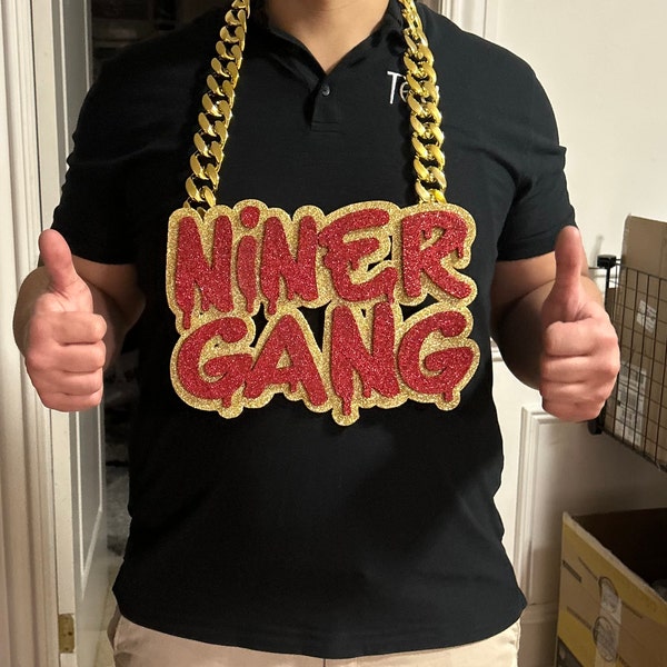 49er Niner Gang Niner Empire Wooden Chains - Etsy