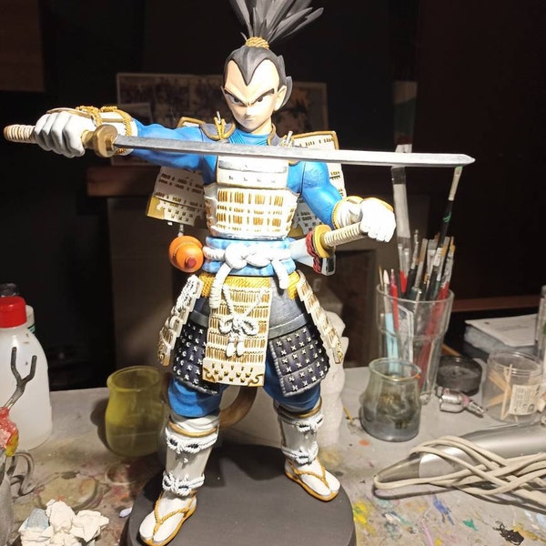 Samurai Vegito STL File for 3D Printing High-quality 3D Model Digital ...