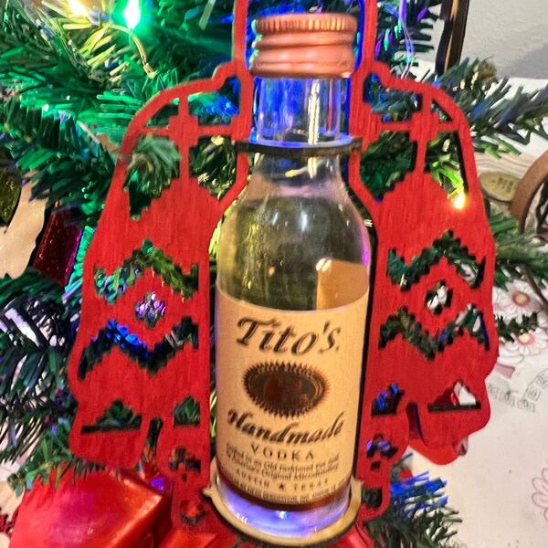 Tito's Ugly Sweater Christmas Mini Shooter Ornament File - Etsy