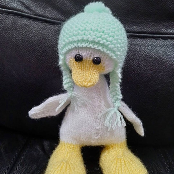 Woolie Lamb Knitting Pattern PDF Knitting Pattern Download Knitted Flat ...