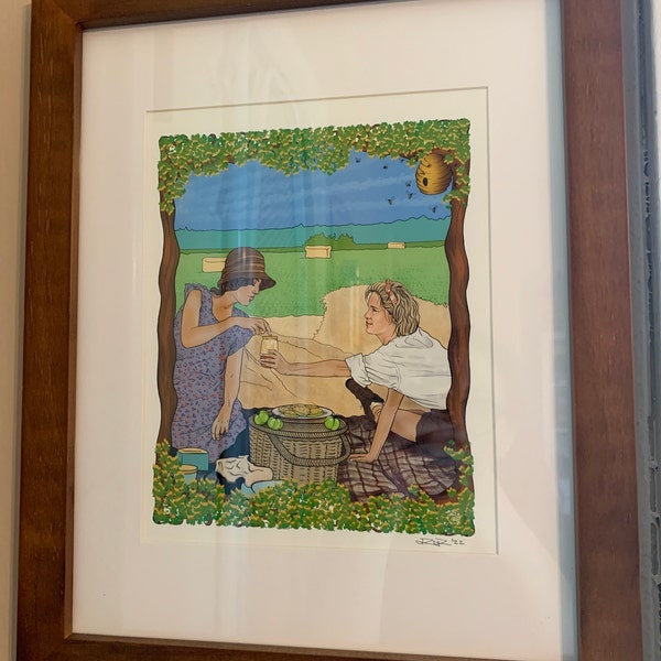 Idgie & Ruth : Fried Green Tomatoes Movie Art Print - Etsy