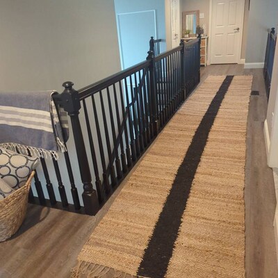 Extra Large Braided Chindi Round Rugs, Dining Room Area Carpet, 5 Feet ...