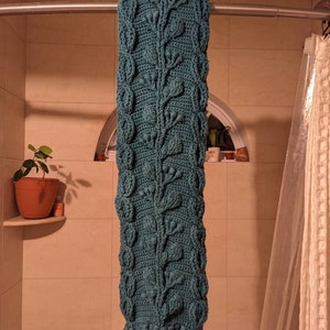 Crochet Pattern Bridgerton Capelet Cable Braided Cape Wrap Crochet ...