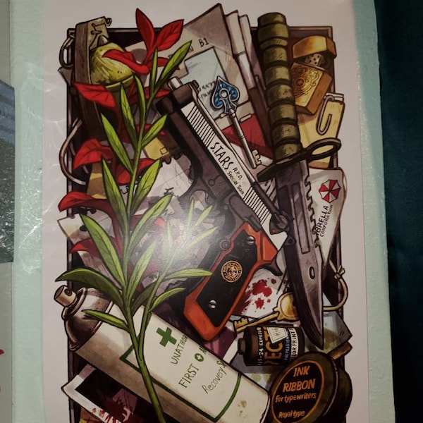 RPD Item Box - 11x17" Resident Evil Art Print Poster - Etsy