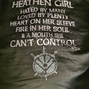 Viking Apparel Only Trust Back Heathen by Nature Next - Etsy