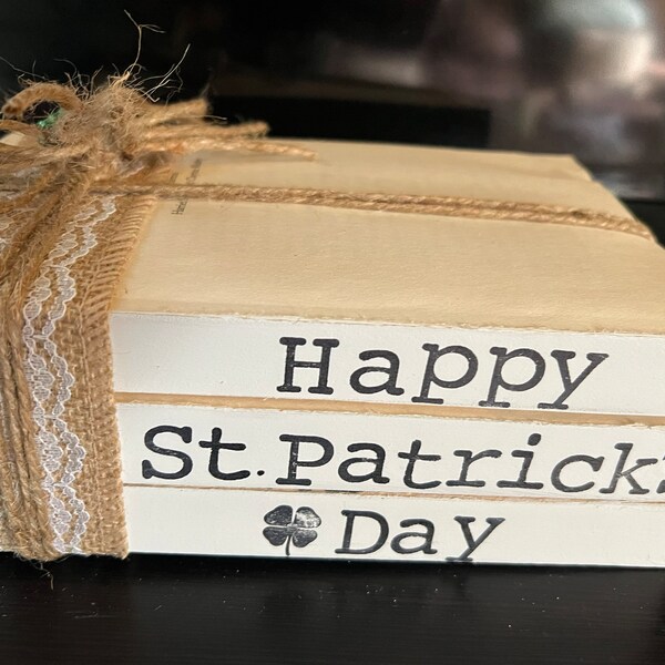 Baby Boy Stacked Books, Its a BOY Custom Book Stack, Farmhouse Nursery ...