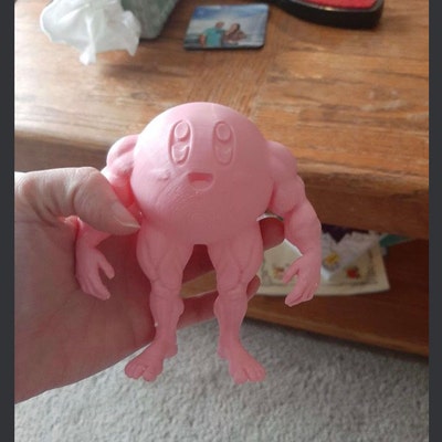 Creepy Kirby - Etsy