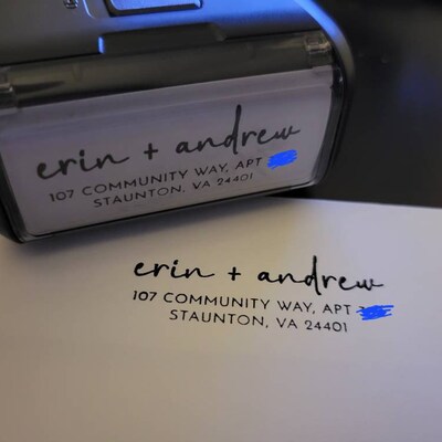 Return Address Stamp, Irish Address Stamp, Gift for Irish Couple, Irish ...