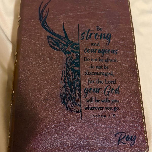 Personalized ESV Bible Custom Bible Engraved English Standard Version ...
